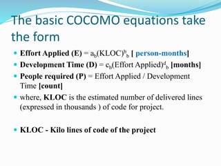 Cocomo model (muskan soni) | PPTX