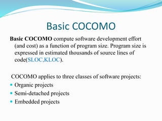 Cocomo model (muskan soni) | PPTX