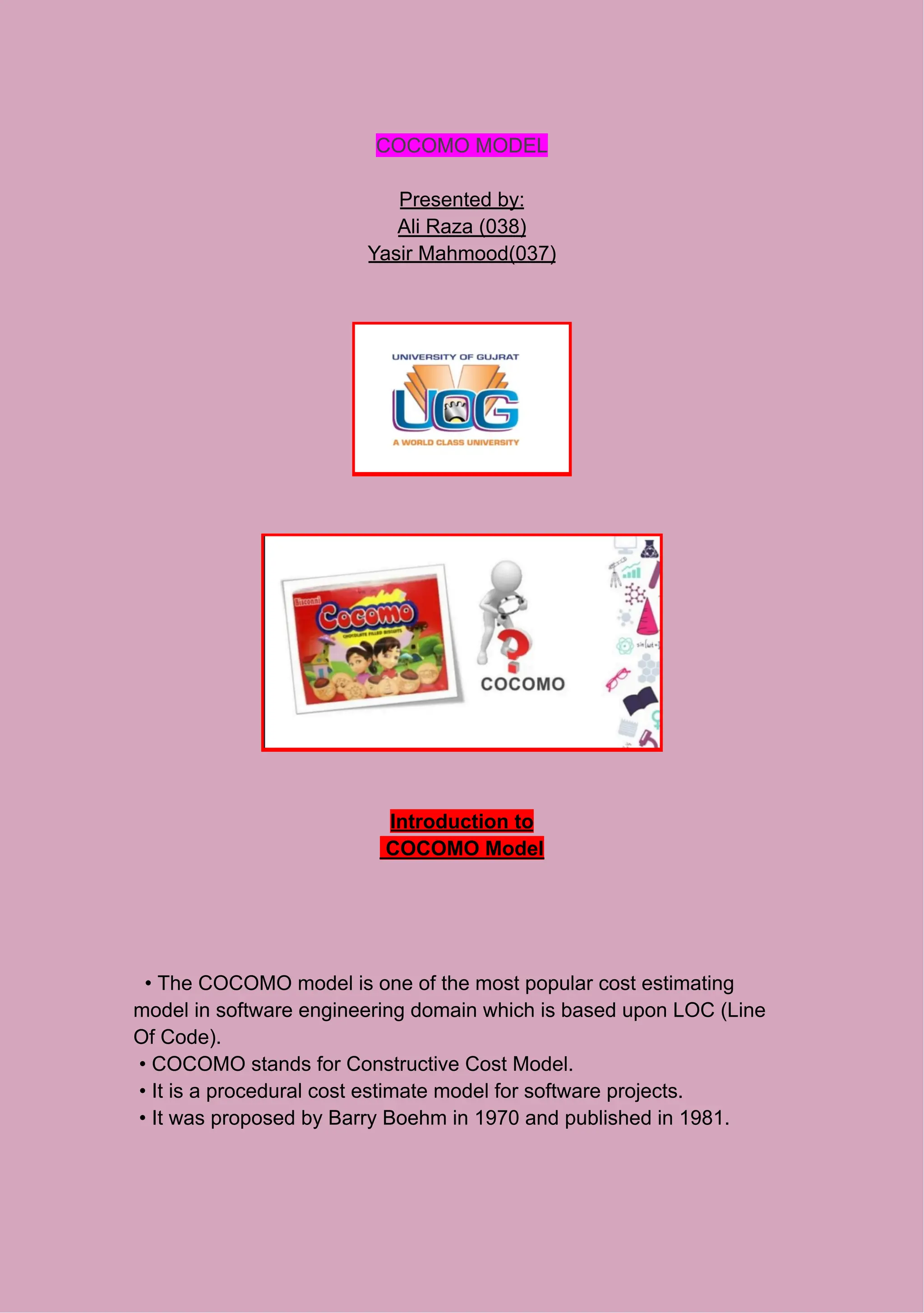 COCOMO 1 Model ppt AR-1.pdf