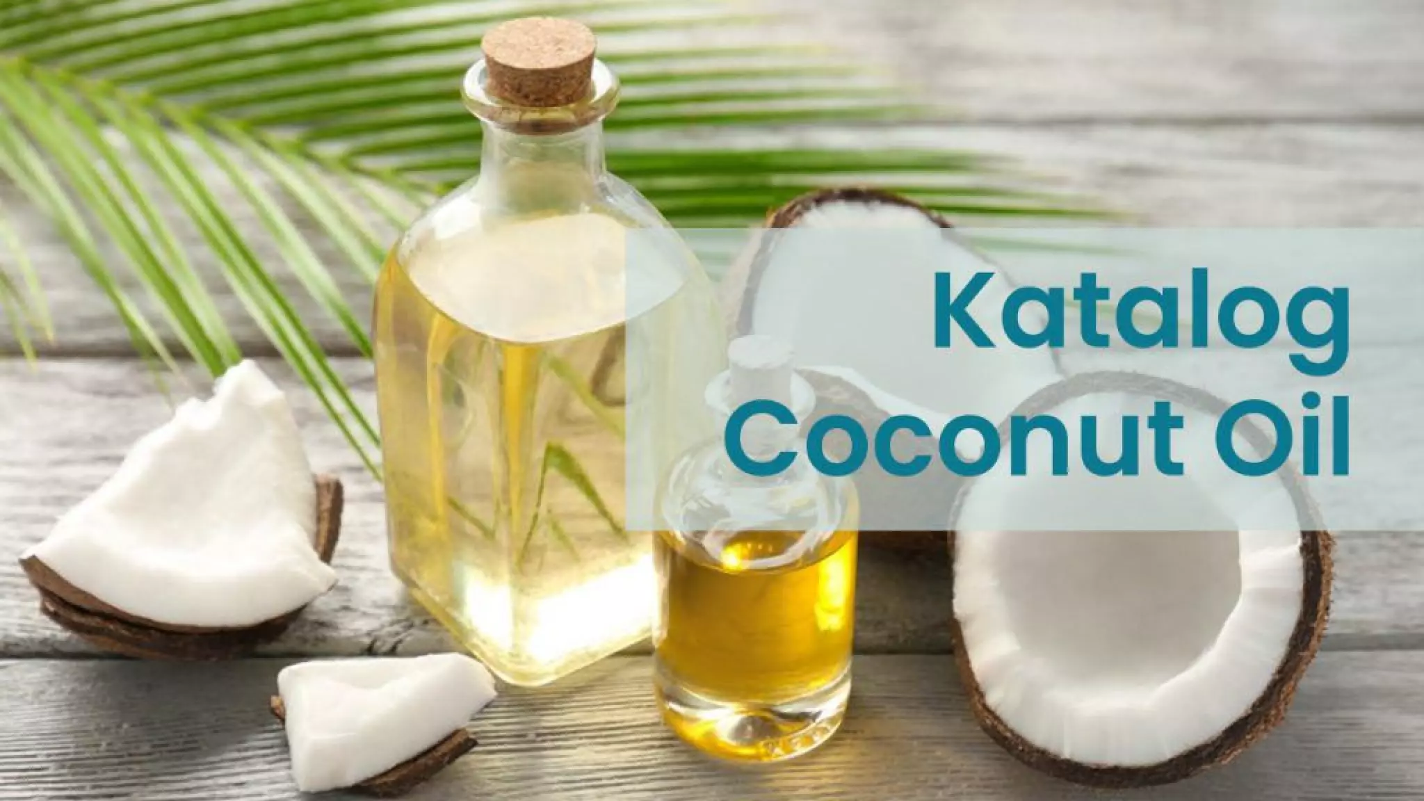 Katalog Coconut Oil Indonesia | PDF