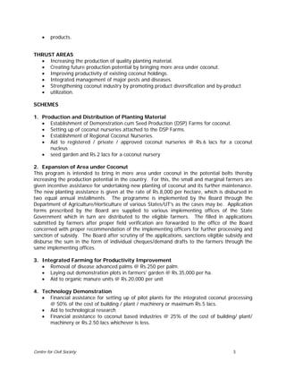 Coconut Development Board | PDF
