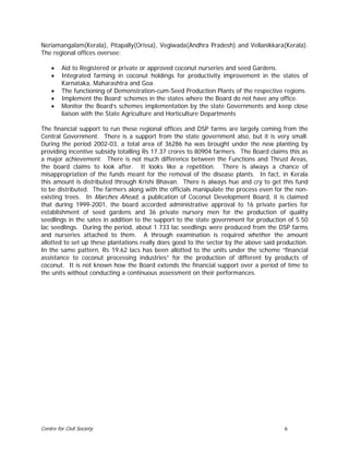 Coconut Development Board | PDF