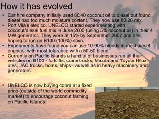 Coconut Oil Biodiesel | PPT