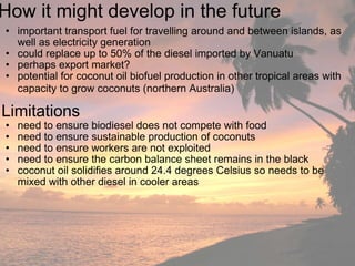 Coconut Oil Biodiesel | PPT