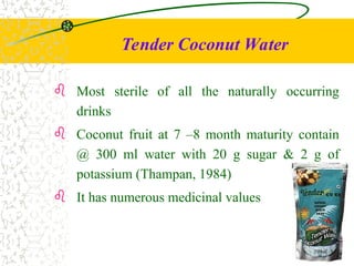 coconut processing methods and products.ppt