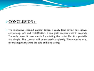 Coconut Scraping Machine.pptx