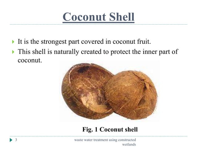 Coconut shell as coarse aggregate in the concrete | PPTX | Civil ...