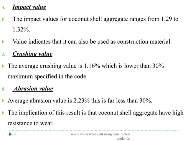 Coconut shell as coarse aggregate in the concrete | PPTX | Civil ...