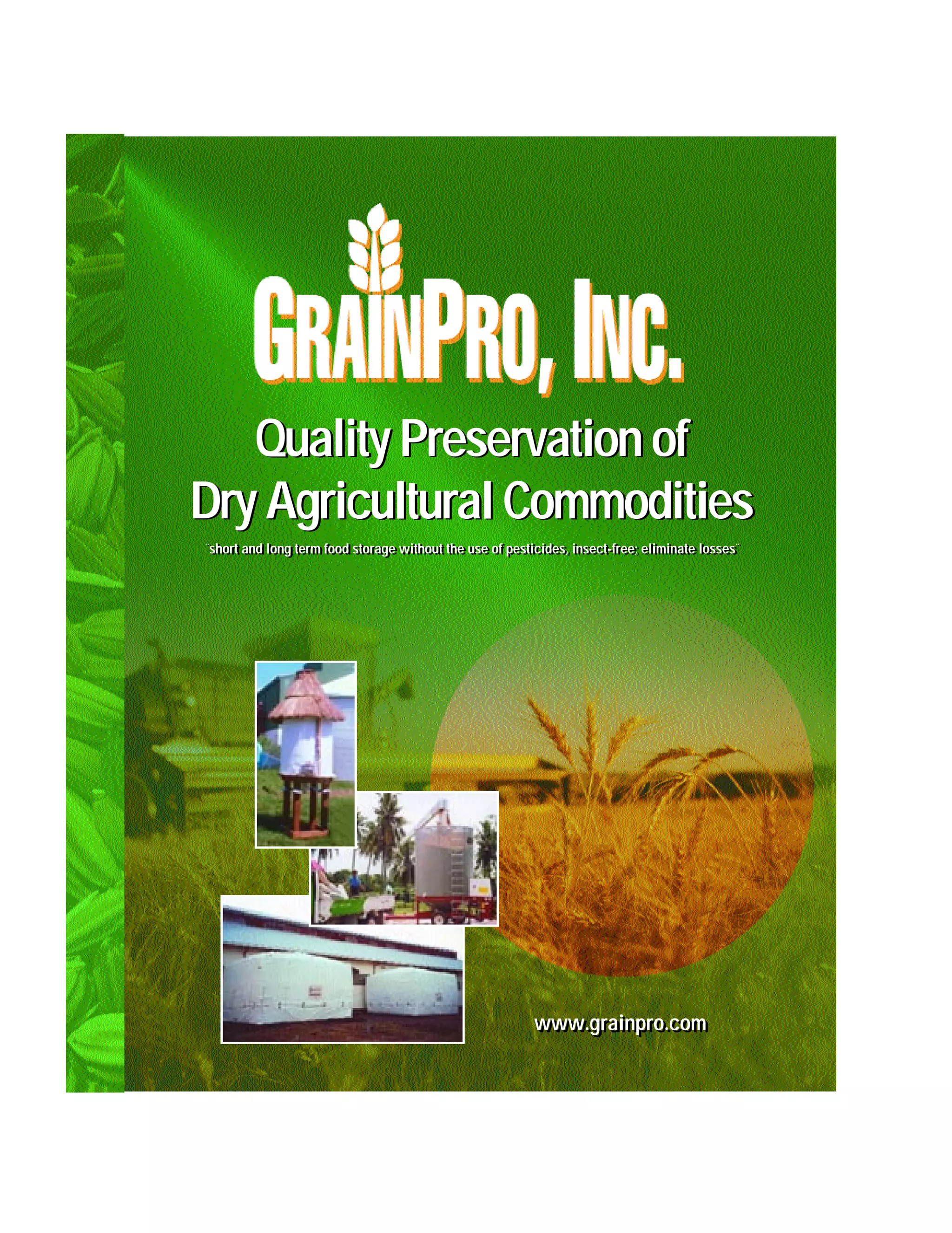 Grainpro Cocoon brochure | PDF