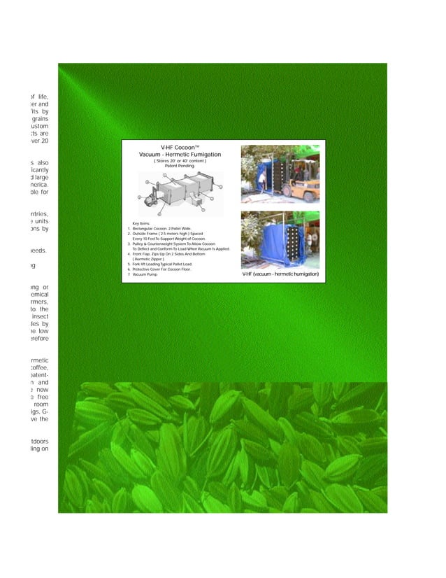 Grainpro Cocoon brochure | PDF | Agriculture | Industries
