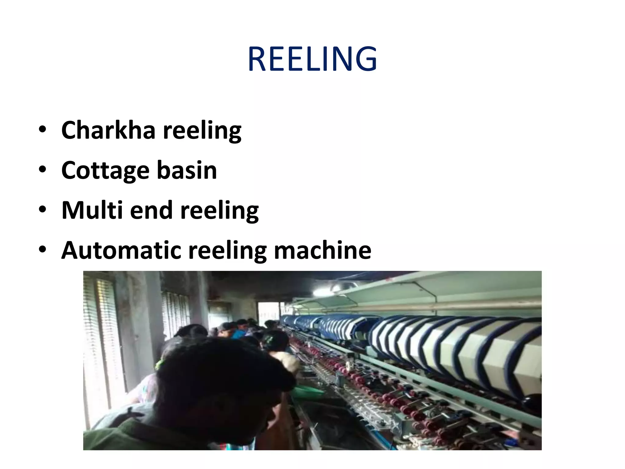 Cocoon harvesting and processing | PPTX