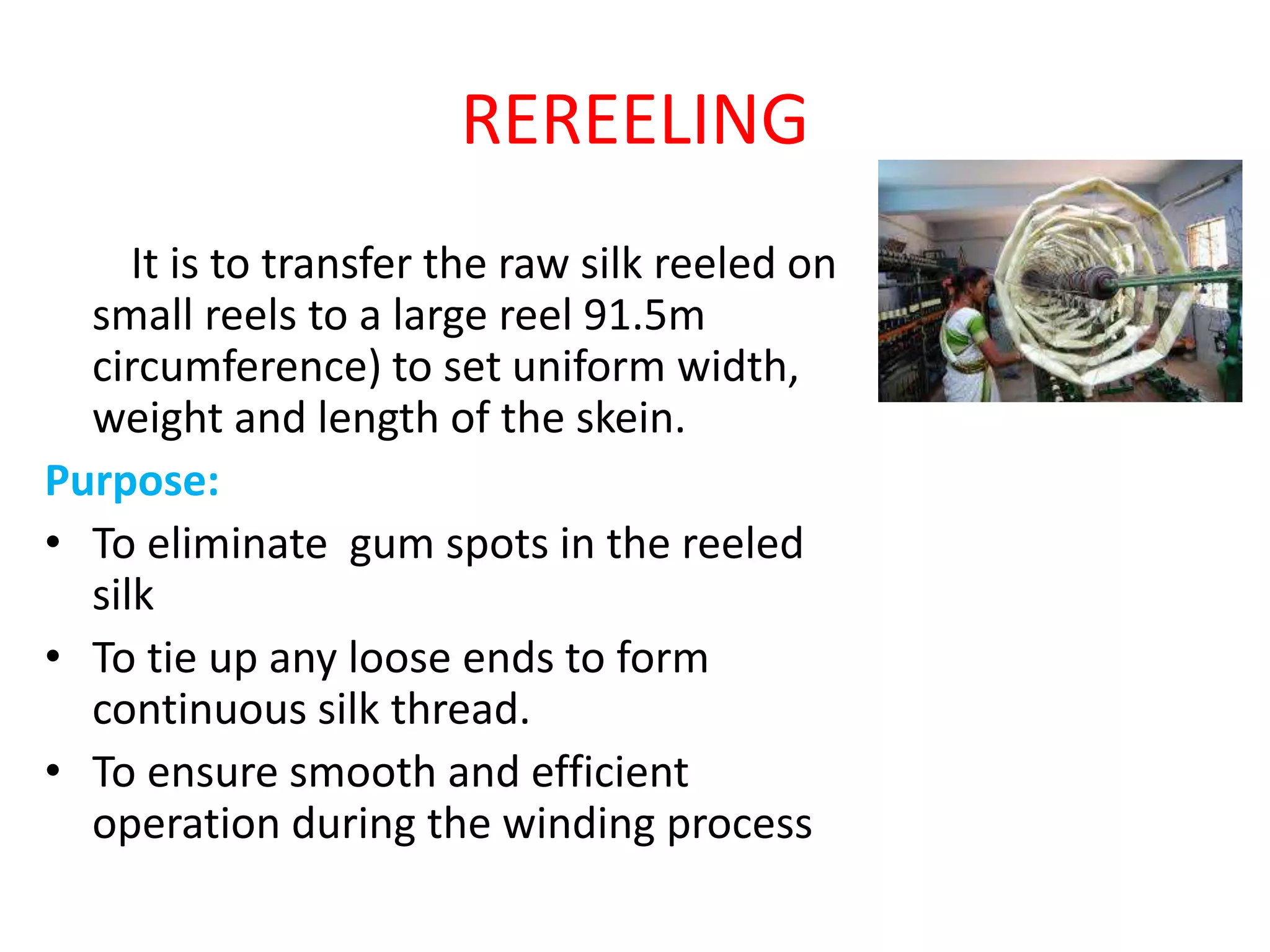 Cocoon harvesting and processing | PPTX