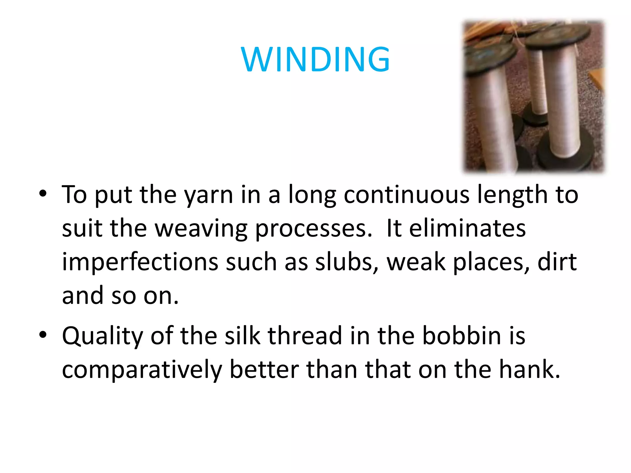 Cocoon harvesting and processing | PPTX