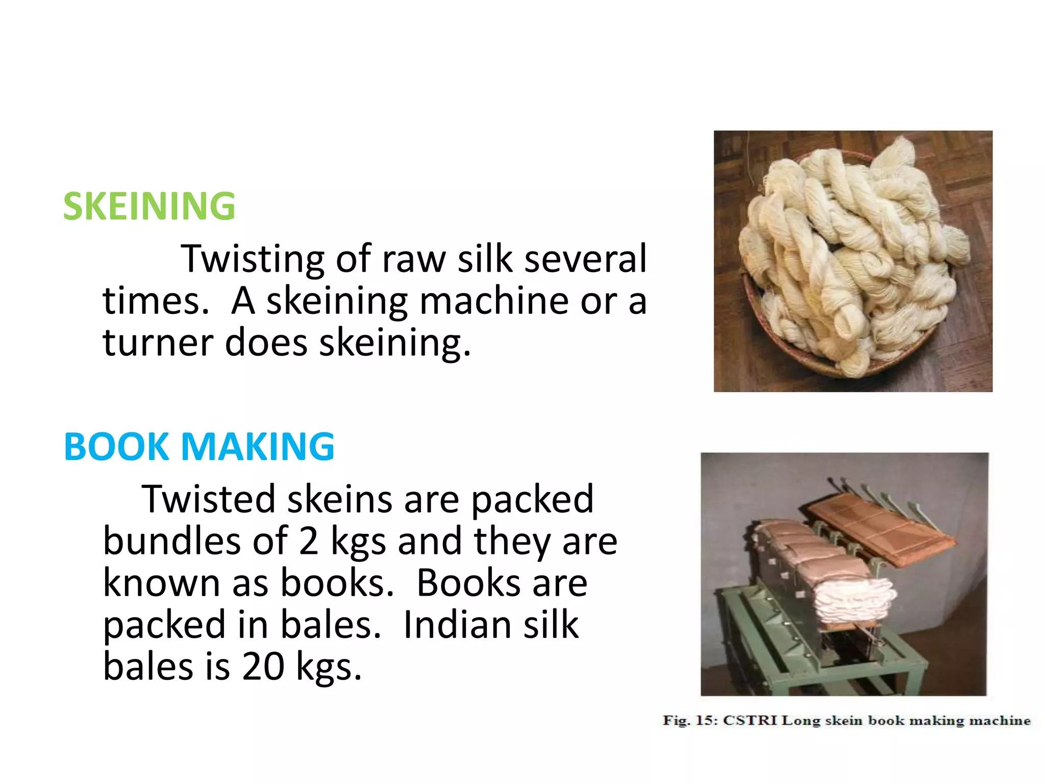 Cocoon harvesting and processing | PPTX