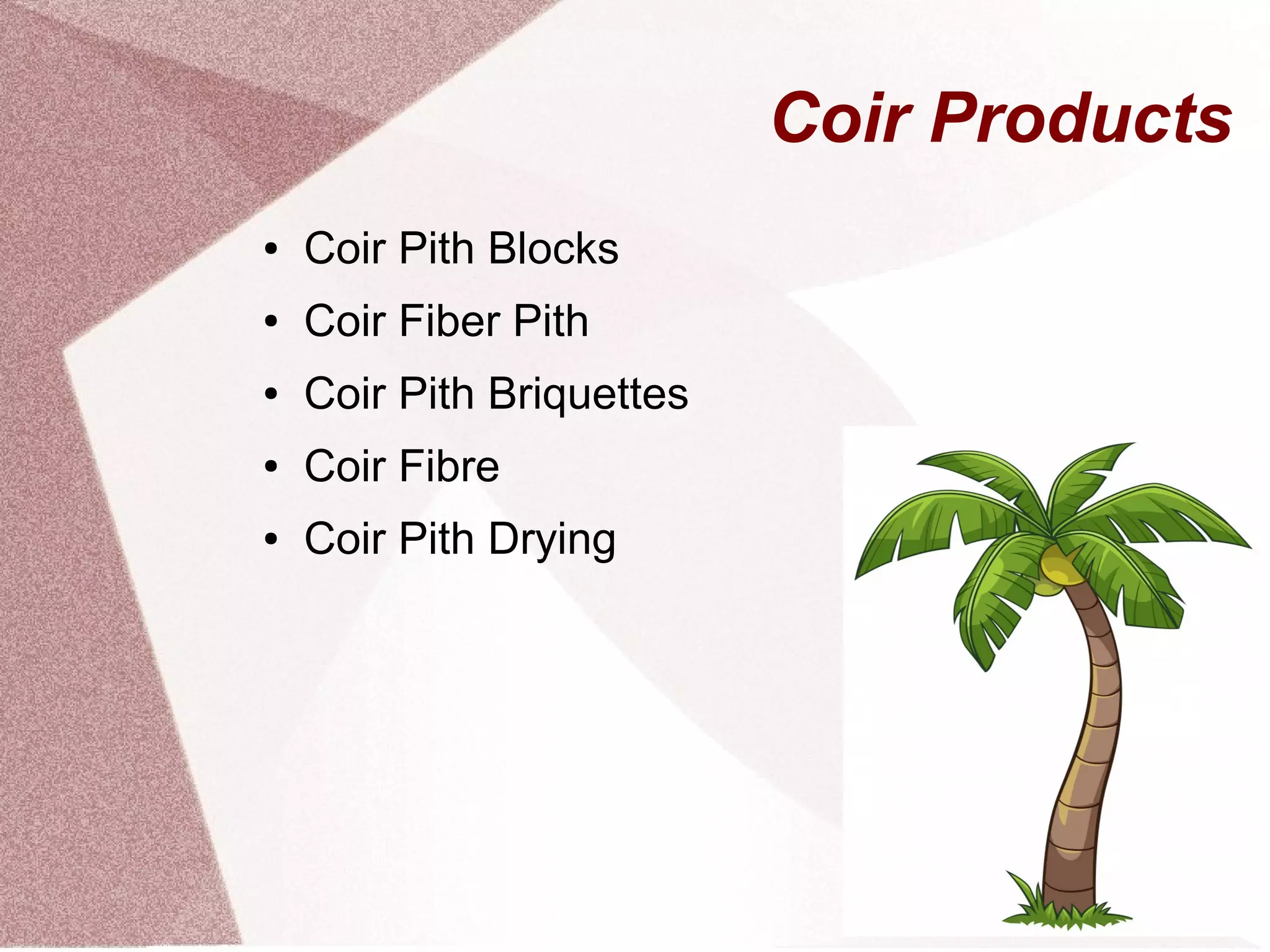 About Coco Peat & Coir Pith | ODP