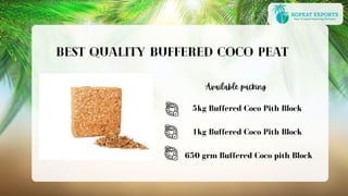 coco pith in Australia | PDF