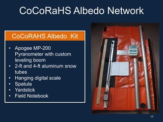 Putting the Capital 'A' in CoCoRAHS: An Experimental Program to Measure ...