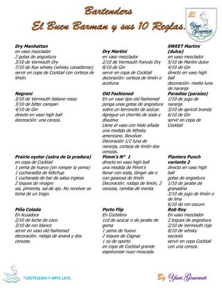 Abc de la Coctelería | PDF