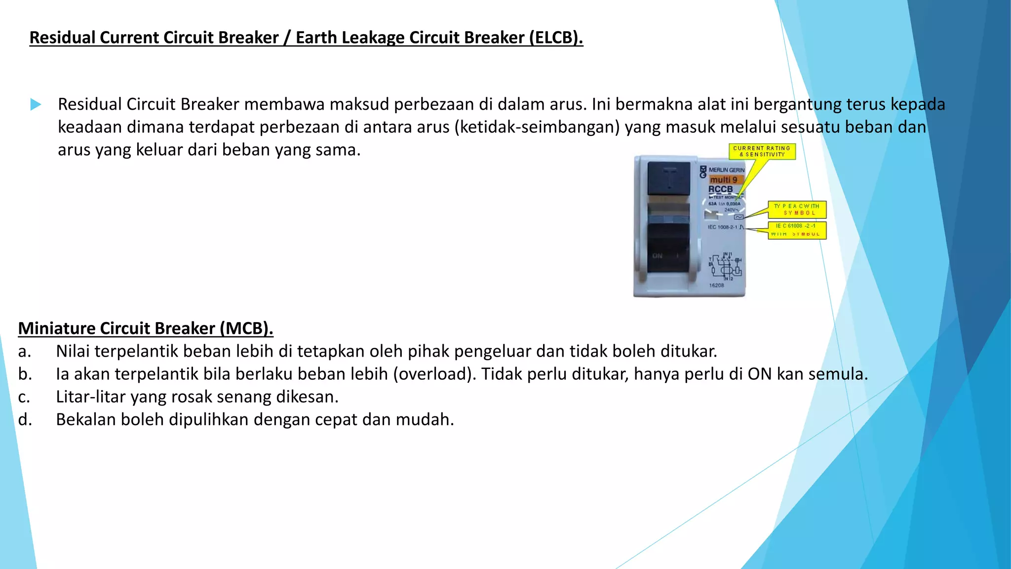 Jenis-jenis Papan Suis Utama ( Main Switch Board) | PPTX