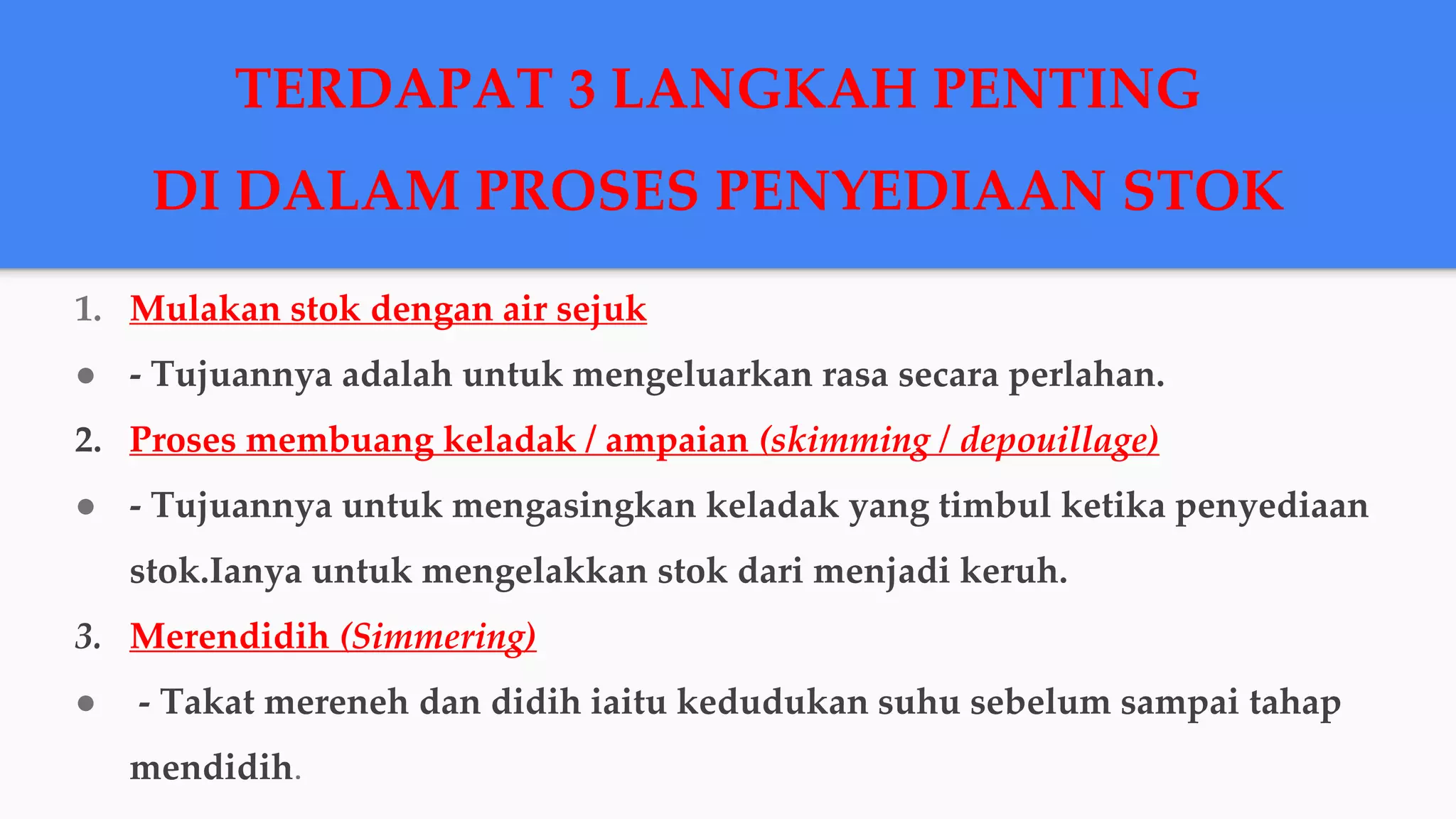 JENIS-JENIS STOK | PPTX