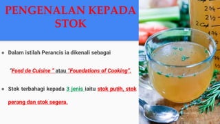 JENIS-JENIS STOK | PPTX