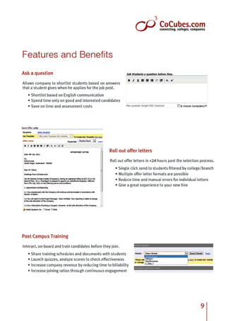 Co cubes.com corporate brochure | PDF