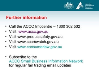 ACCC Presentation - Michael Jerabek | PPT
