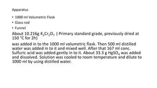 testing method of WWTP parameters using labs | PPT