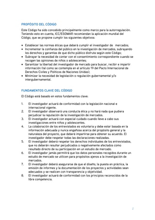 Cod aneimo(icc esomar) | PDF