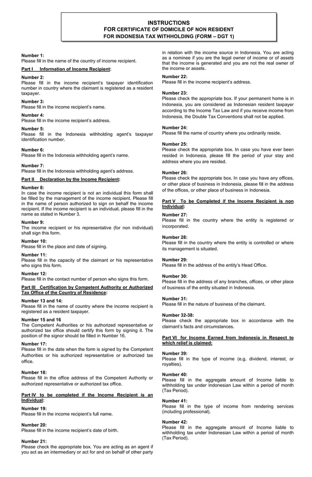 Cod form-dgt 1 | PDF