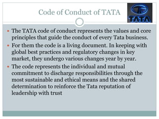 Cod tata group | PPTX