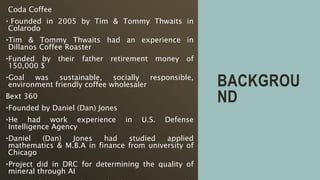 Coda coffee case study | PPTX