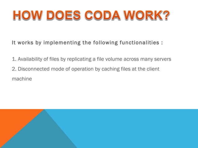 Coda file system | PPT
