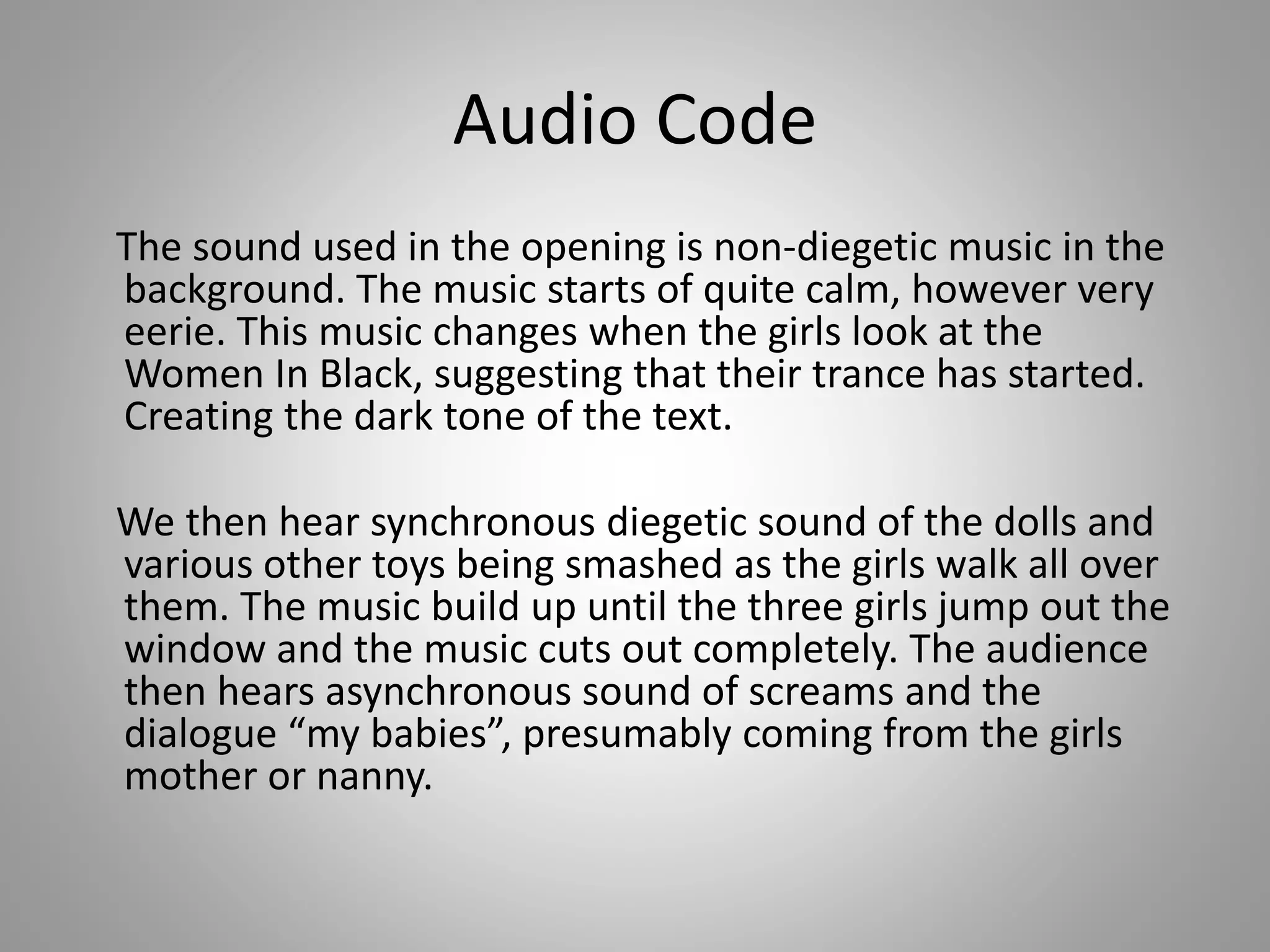 Codal analysis | PPT
