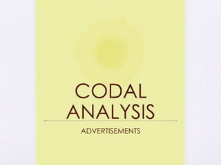 Codal analysis finished | PPT