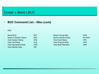 Codan buc presentation 6-1 | PPT
