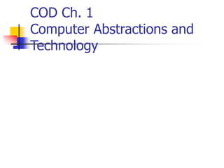 CODch1Slides.ppt | Computing | Technology & Computing