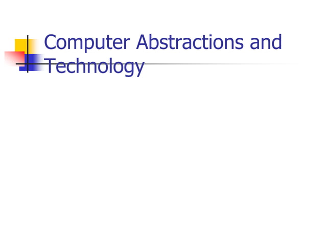 COmputer zDesign and ArchitectureDch1Slides (1).ppt