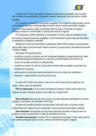Cod de conduita etica ctp | PDF
