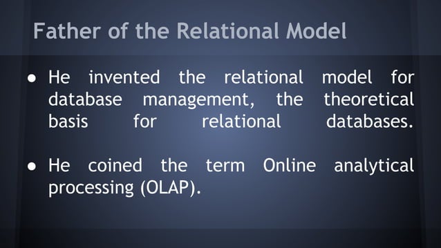 Codd's 12 rules | PDF