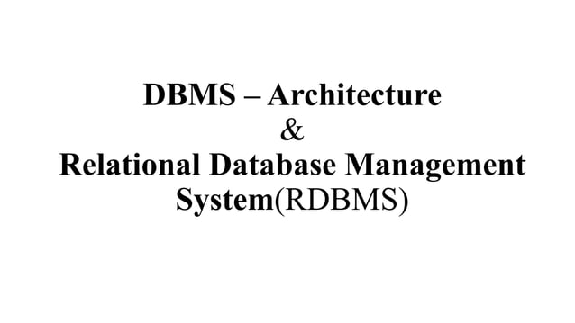 Codds rules & keys | PPTX