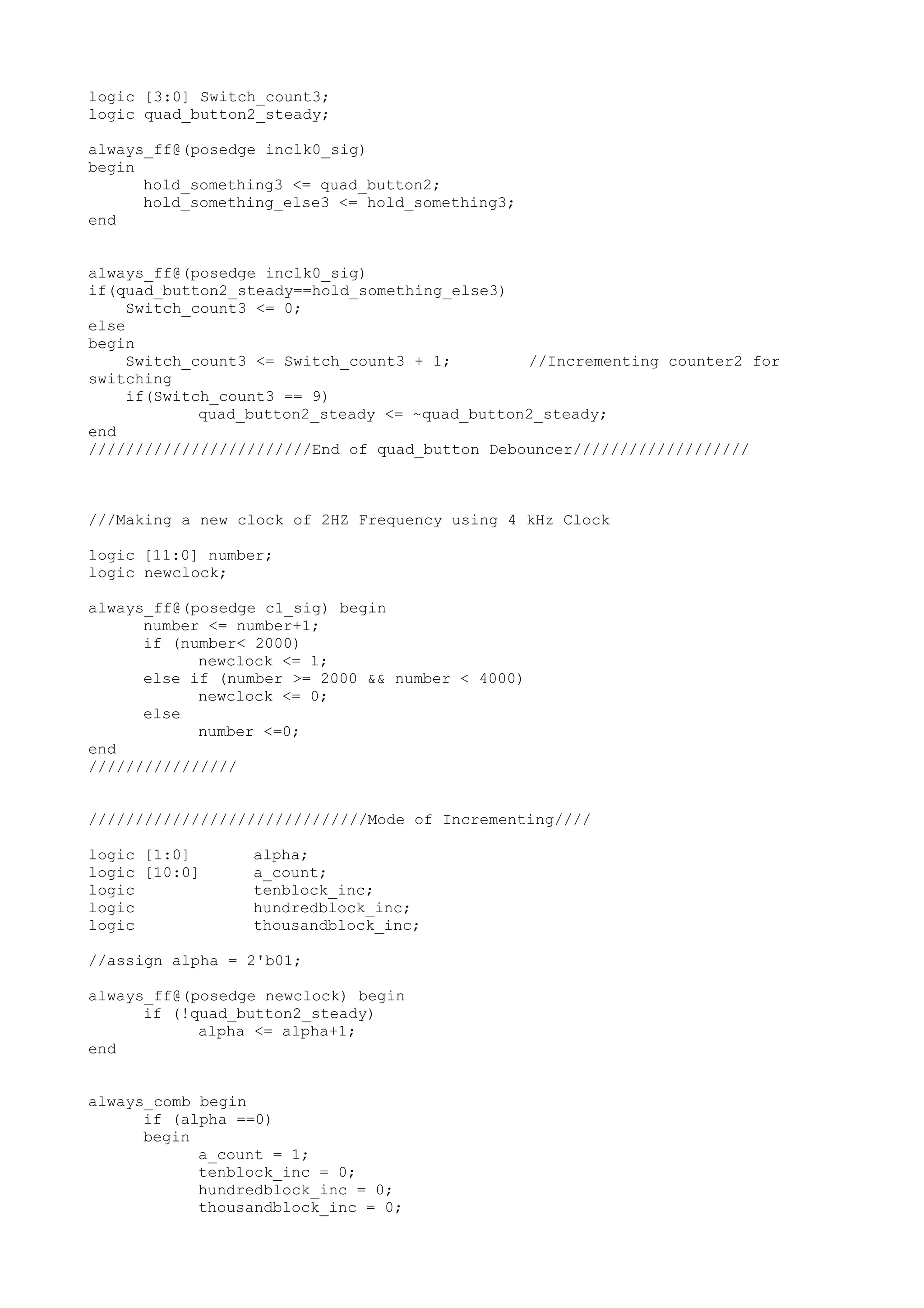 Sine Wave Generator with controllable frequency displayed on a seven ...