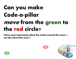 Code-a-pillar Challenge Cards | PPT