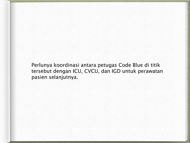 Panduan Codeblue - RSSA & FKUB | PDF
