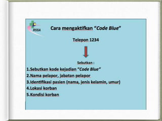 Panduan Codeblue - RSSA & FKUB | PDF