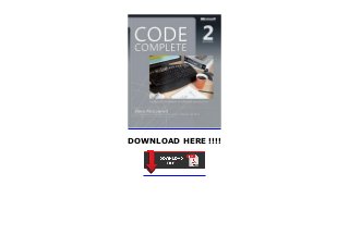 Buy Books Code Complete by Steve McConnell Free Acces