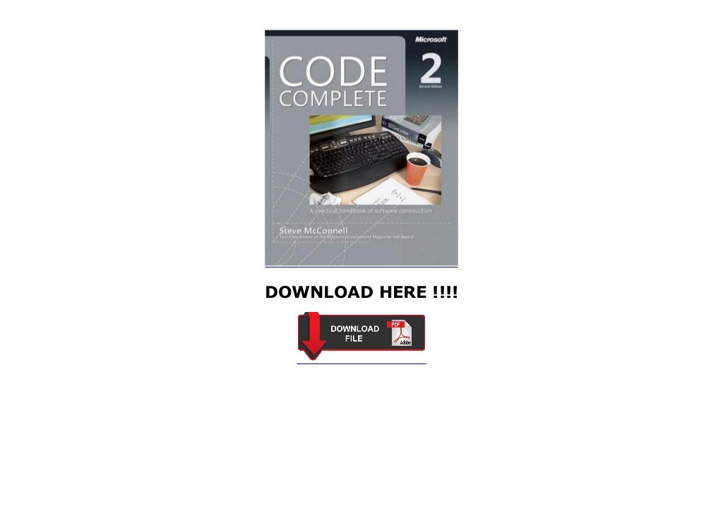Buy Books Code Complete by Steve McConnell Free Acces
