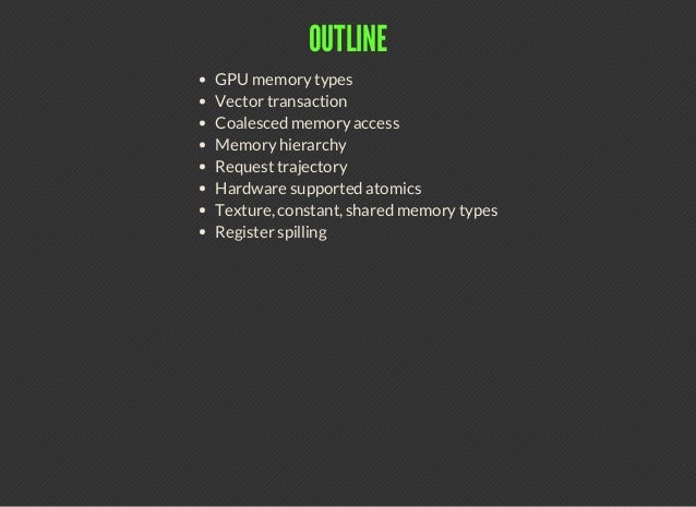 Code Gpu With Cuda Memory Subsystem