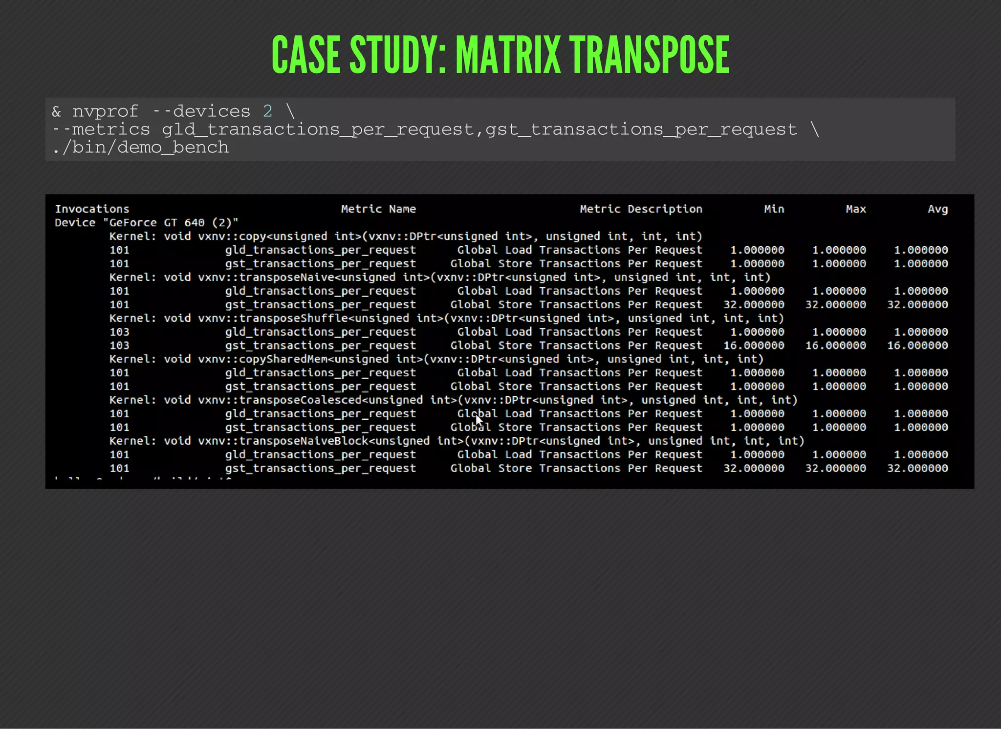 Code GPU with CUDA - Identifying performance limiters | PPT Code GPU with CUDA - Identifying performance limiters | PPT