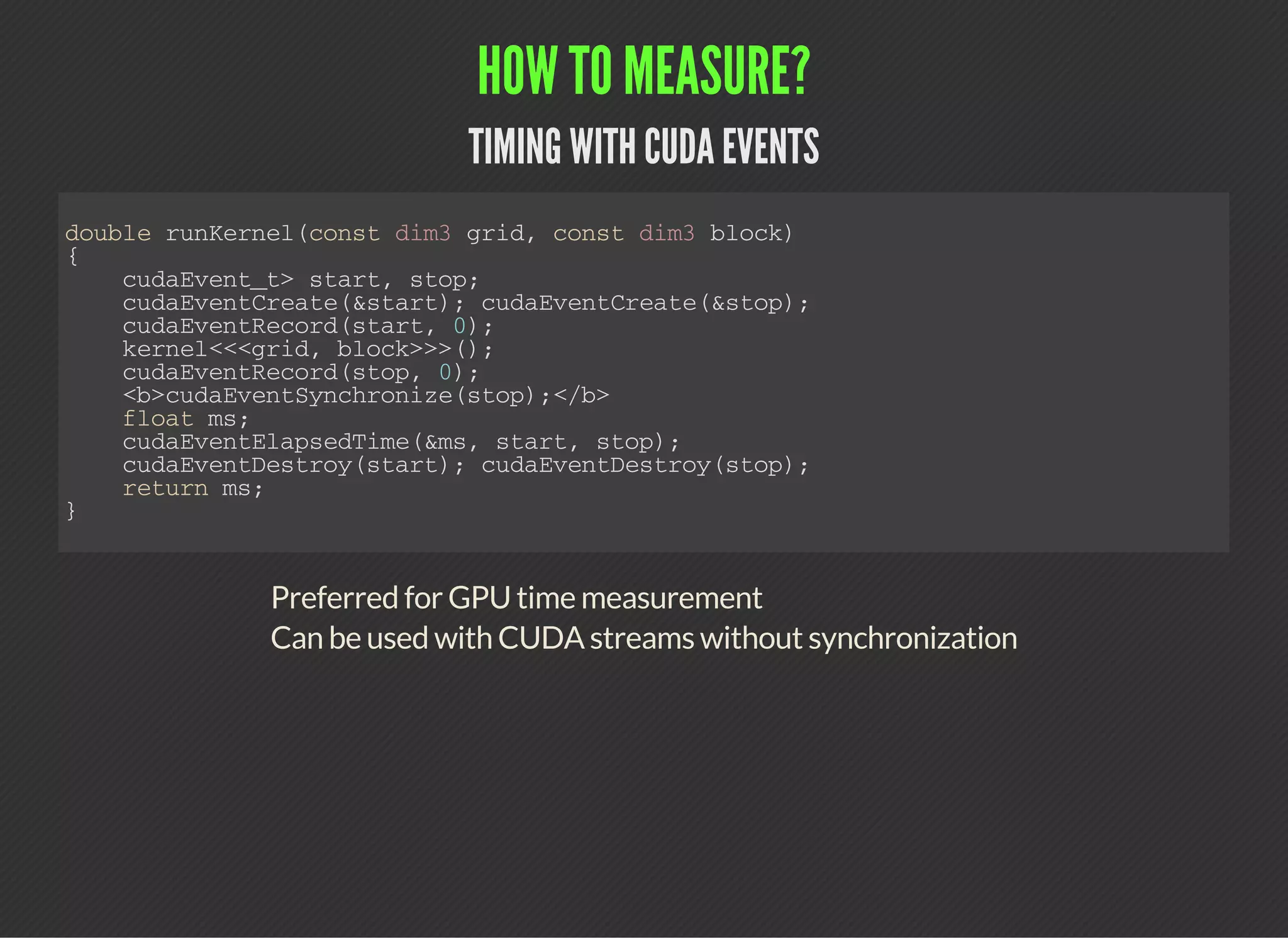 Code GPU with CUDA - Identifying performance limiters | PPT Code GPU with CUDA - Identifying performance limiters | PPT